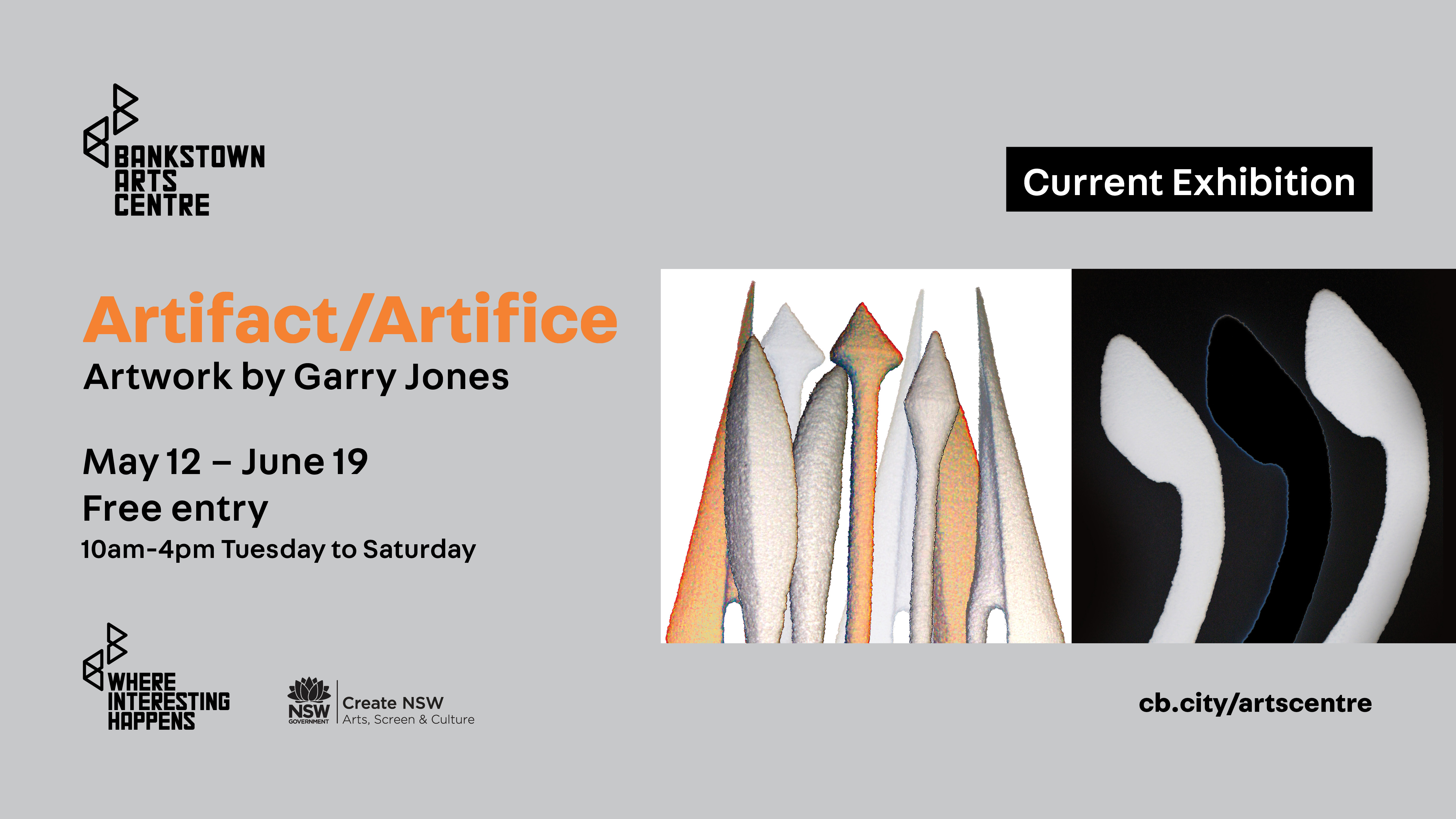 Garry Jones Artifact/Artifice | Bankstown Arts Centre